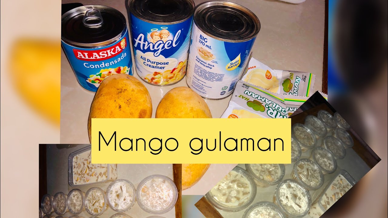 How to make Mango Gulaman vlog #37 - YouTube