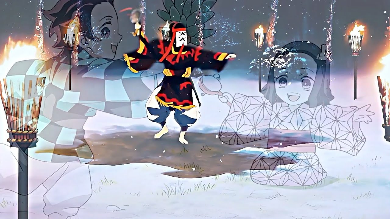 Kagura Dance - Dance Of The Fire God 😍🔥 | Demon Slayer [AMV/EDIT] - YouTube