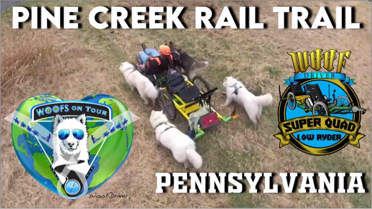 Adventures with Husky Dog | WooFDriver Tour - Pine Creek Rail Trail ...