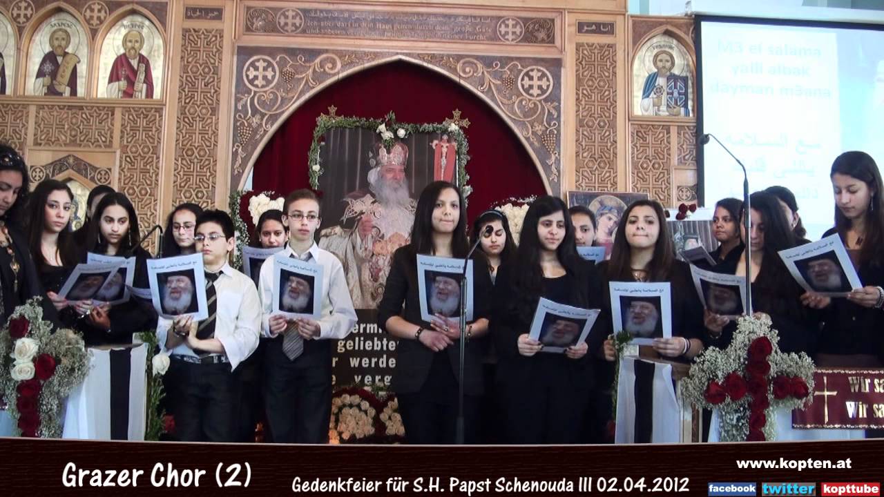 Ma3a El Salama - Grazer Chor 02.04.2012 - YouTube