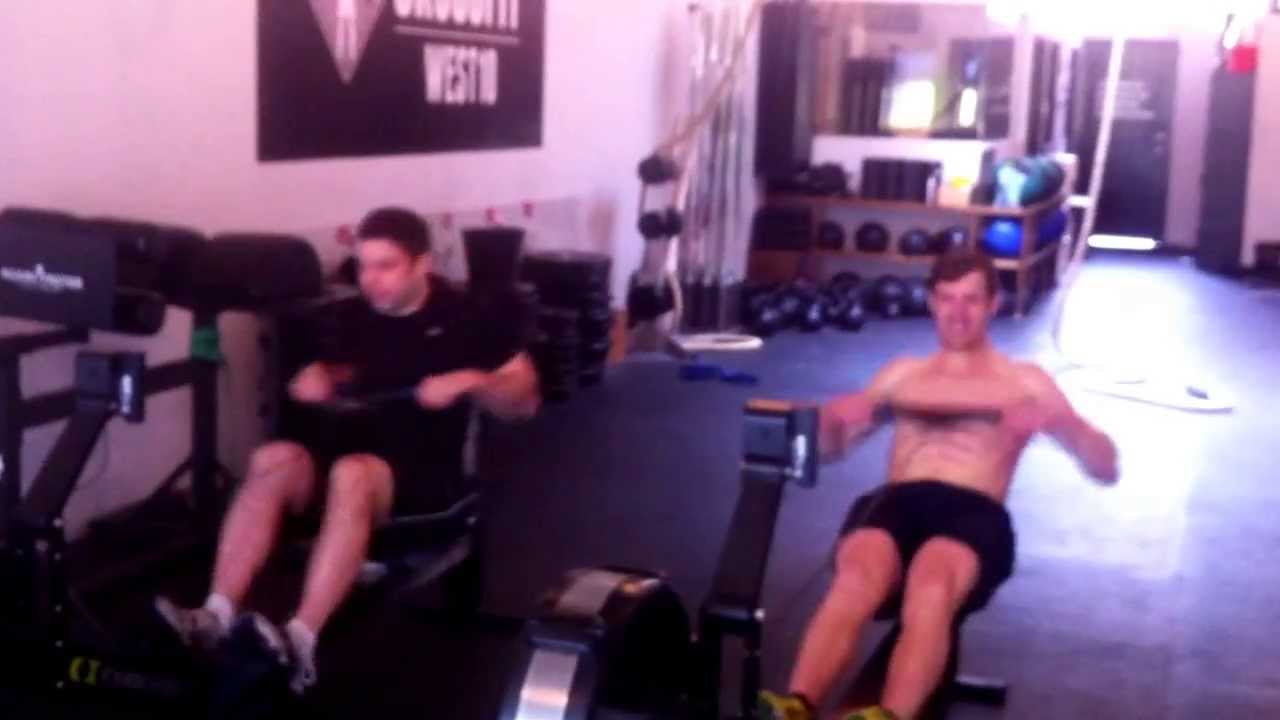 ME 500m Row at CrossFit West10 - YouTube