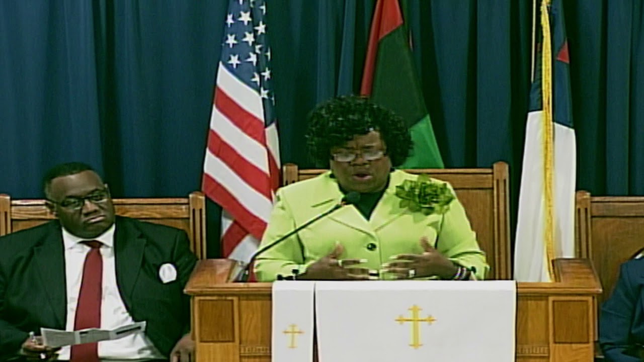 Rev. Gail Grimes-Dudley Preaching at Citadel of Hope Ecumenical Church ...