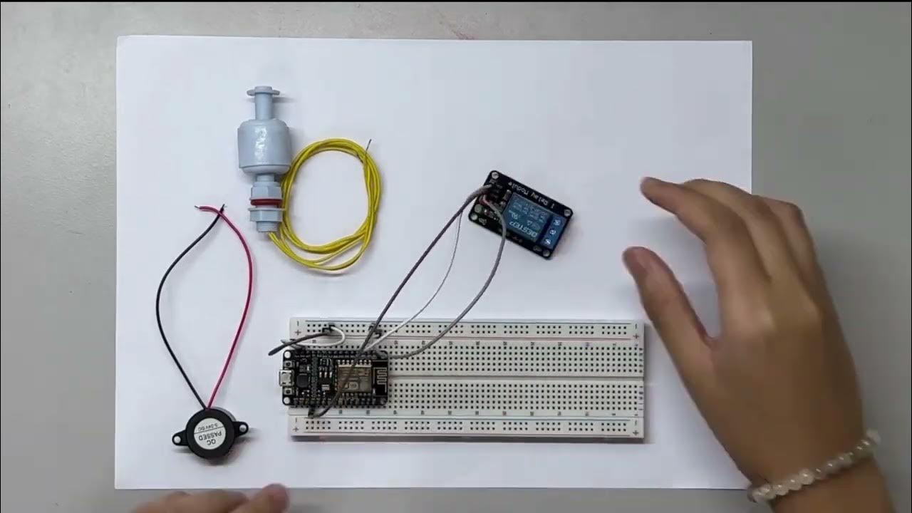IOT Mini Project [FEB2023] | IOT EARLY FLOOD DETECTION AND AVOIDANCE By AAAS - YouTube