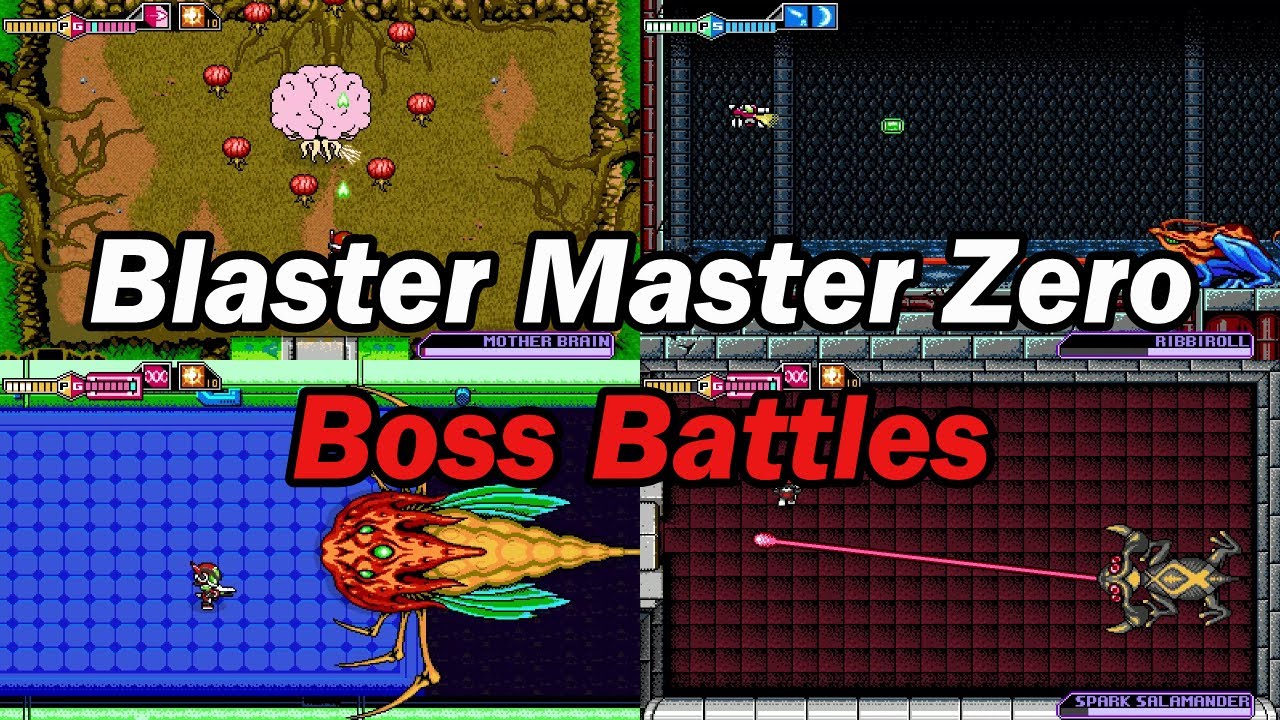 Blaster Master Zero - Boss Battles - YouTube