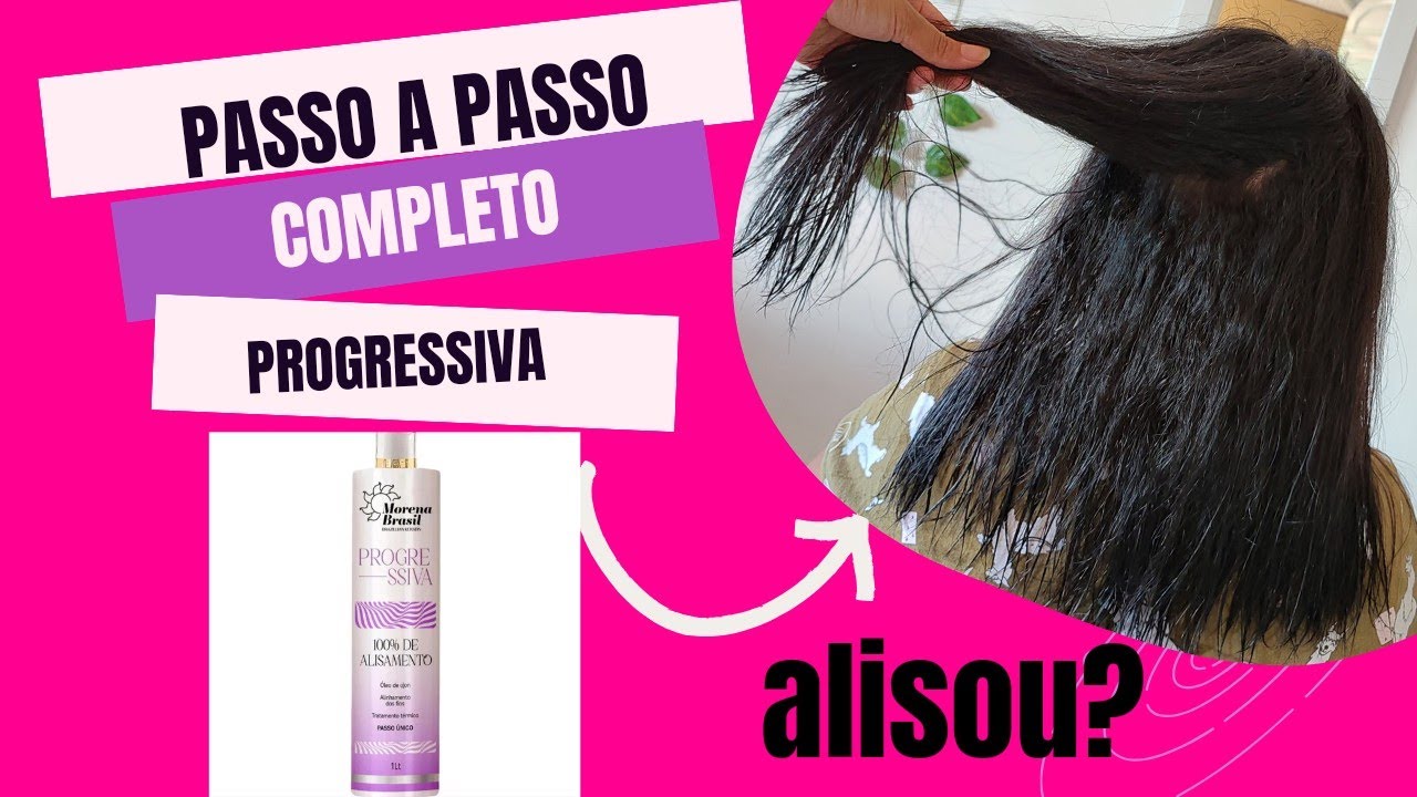 passo a passo de progressiva de formol, sem fumaça/ sem desconforto ...