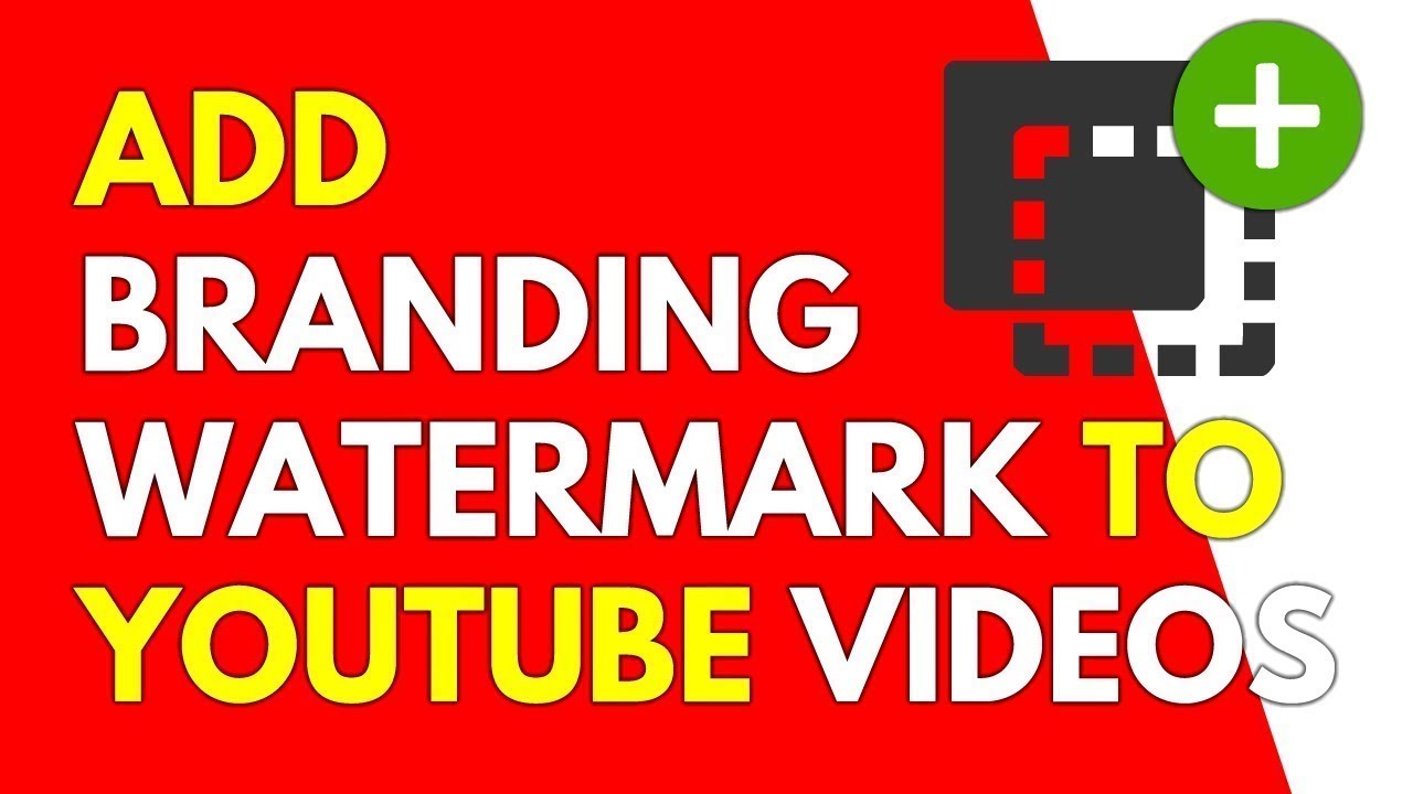 How to Create YouTube Branding Watermark for Your Channel [14 steps ...