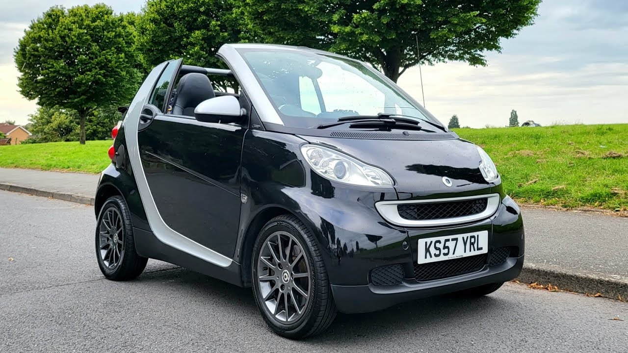 2008 Smart Fortwo Passion Cabriolet 99c turbo for sale - YouTube