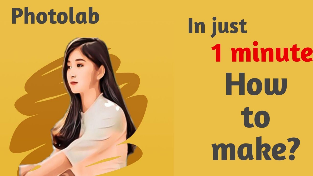 Photo Lab App Editing | How to Use PhotoLab App | Make Trending Photo ...