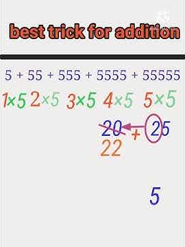 addition tricks | best trick for addition | vedic math trick | #mathstricks #additiontricks # ...