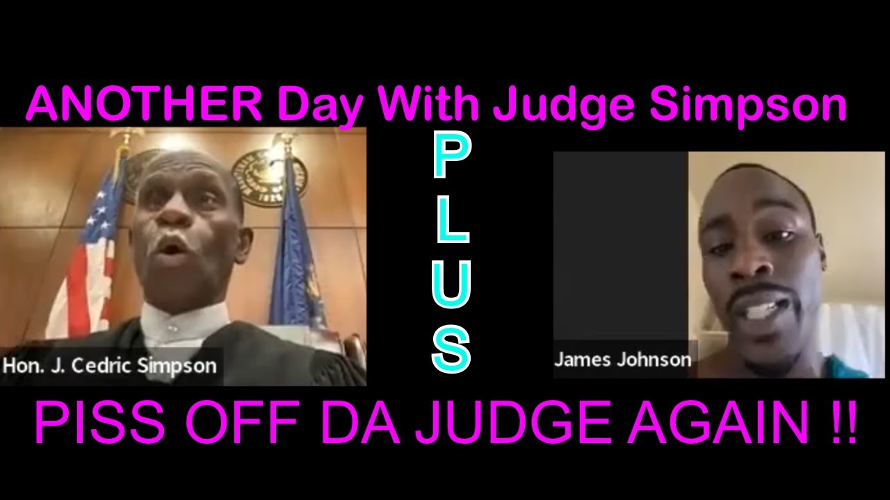 ANOTHER CRAZY DAY in JUDGE SIMPSONS COURT...WITH AN UNEXPECTED RETURN ...