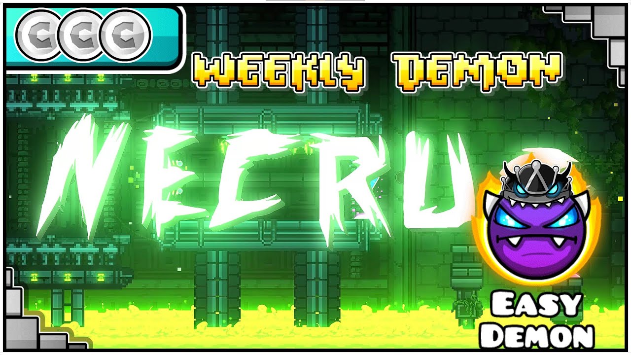 WEEKLY DEMON! #356 | "Necrus" by Destriv 3(C)_100% | Geometry Dash 2.2 ...