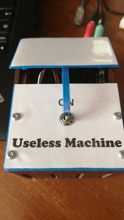 Simple Useless Machine - YouTube