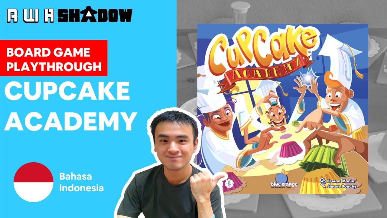 Board Game Playthrough EP295 - Cupcake Academy - YouTube