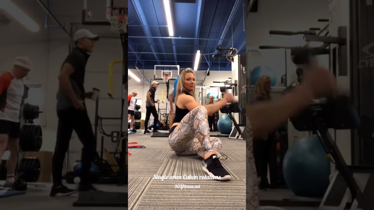 Dumbbell Seated External Shoulder Rotation - YouTube