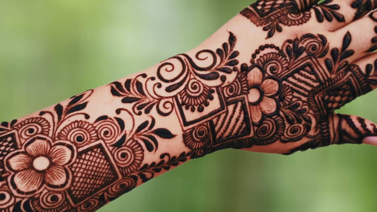 Beautiful attractive New style Mehndi Design /stylish and gorgeous ...