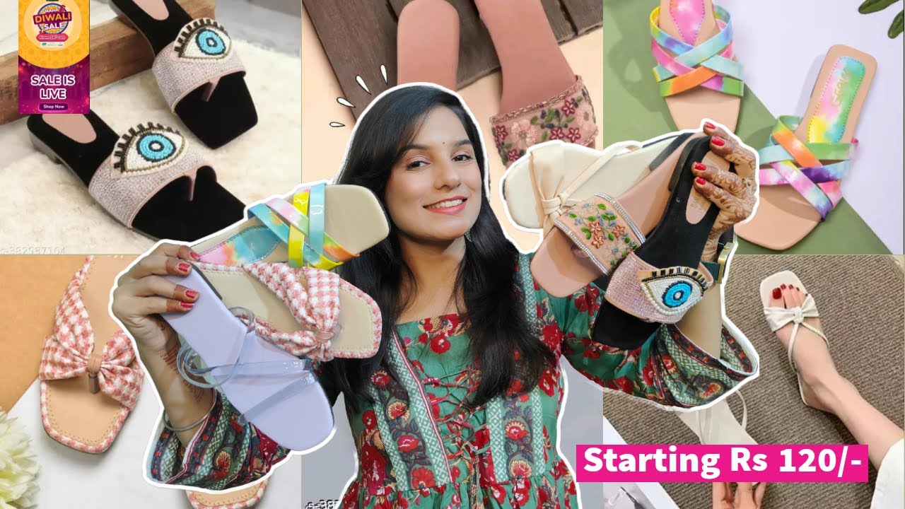 *Huge* Meesho Slippers Haul Starts @120/-🥿 || Trendy & Affordable ️🥰 ...