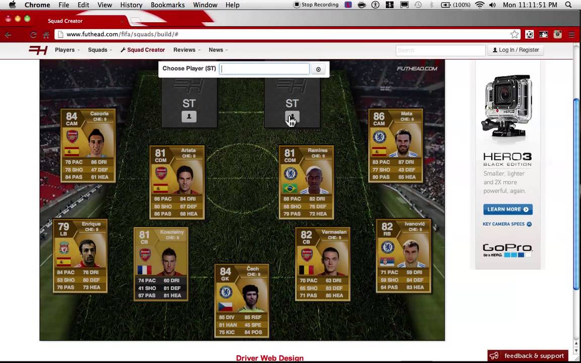 Futhead | Fifa 13 EPL Squad Builder - YouTube