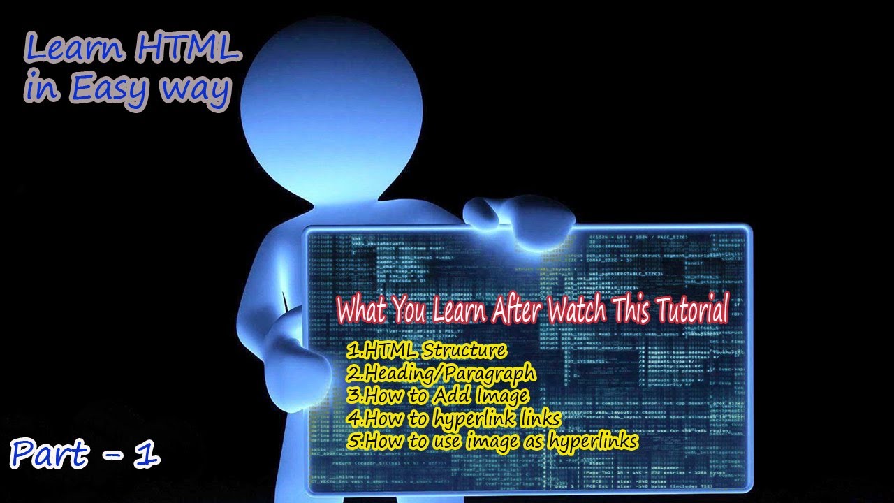 Learn HTML in Easy Way | APS IT TUTORIALS - YouTube