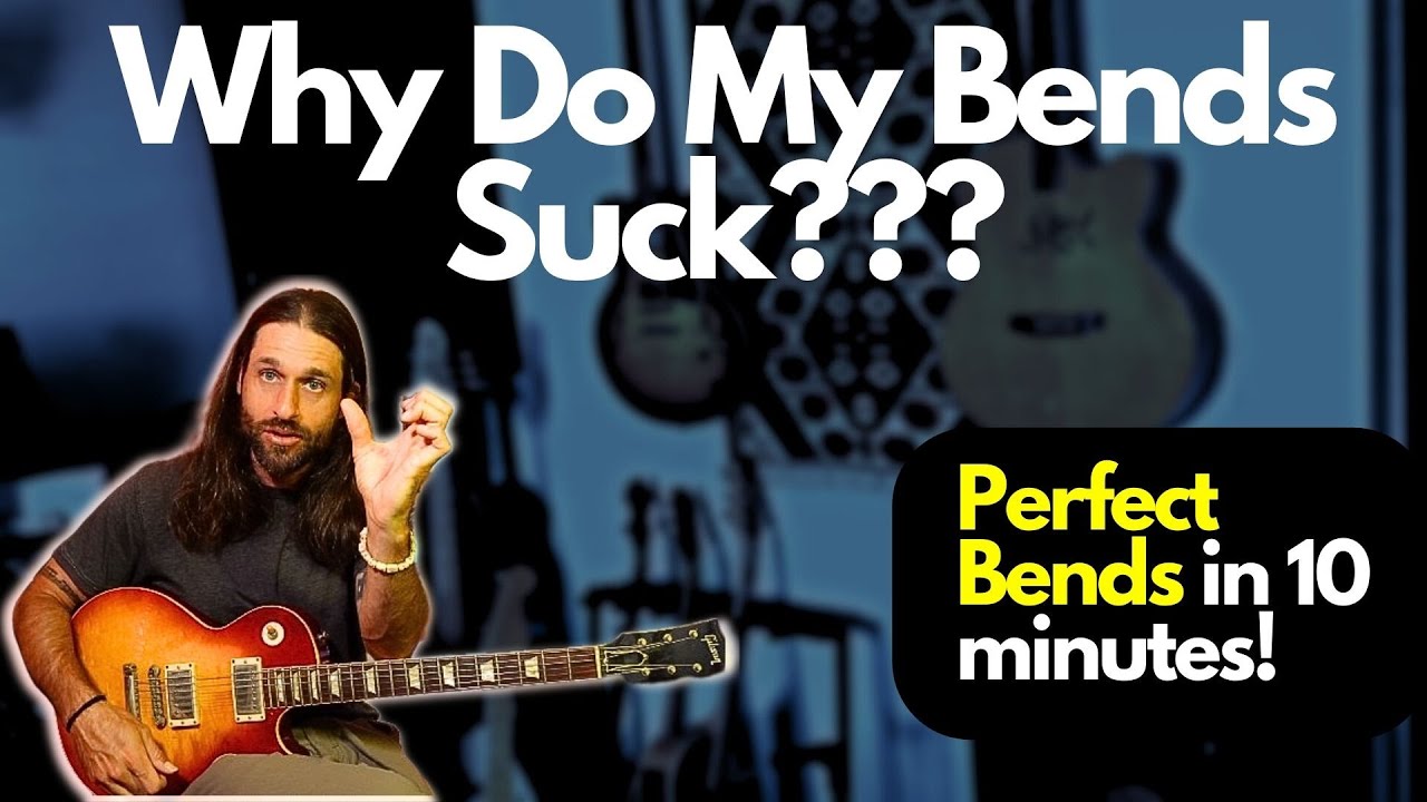 2 Easy Steps For Perfect STRING BENDING - Ultimate Guitar Lesson - YouTube