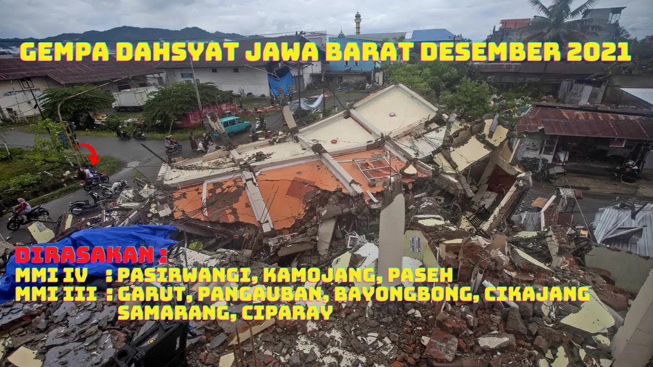 Gempa Jawa Barat hari ini Desember 2021 baru saja, Gempa Bumi hari ini ...