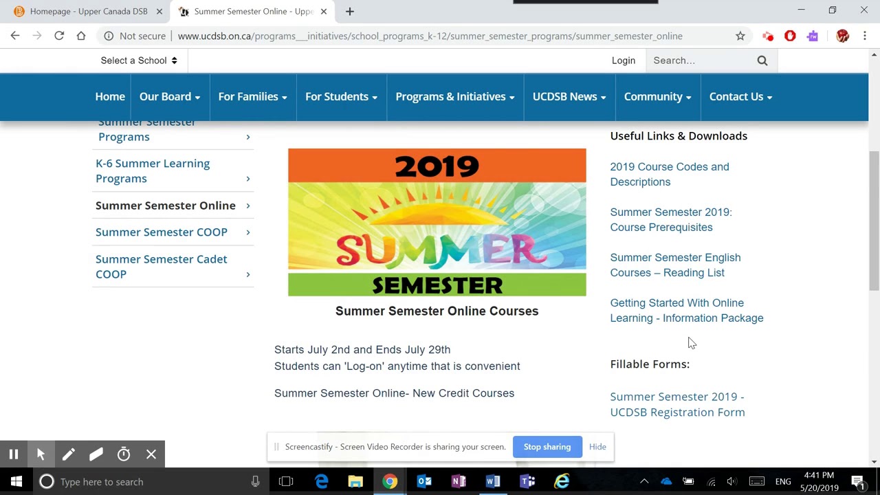Tips for Success in Online Courses (UCDSB) - YouTube