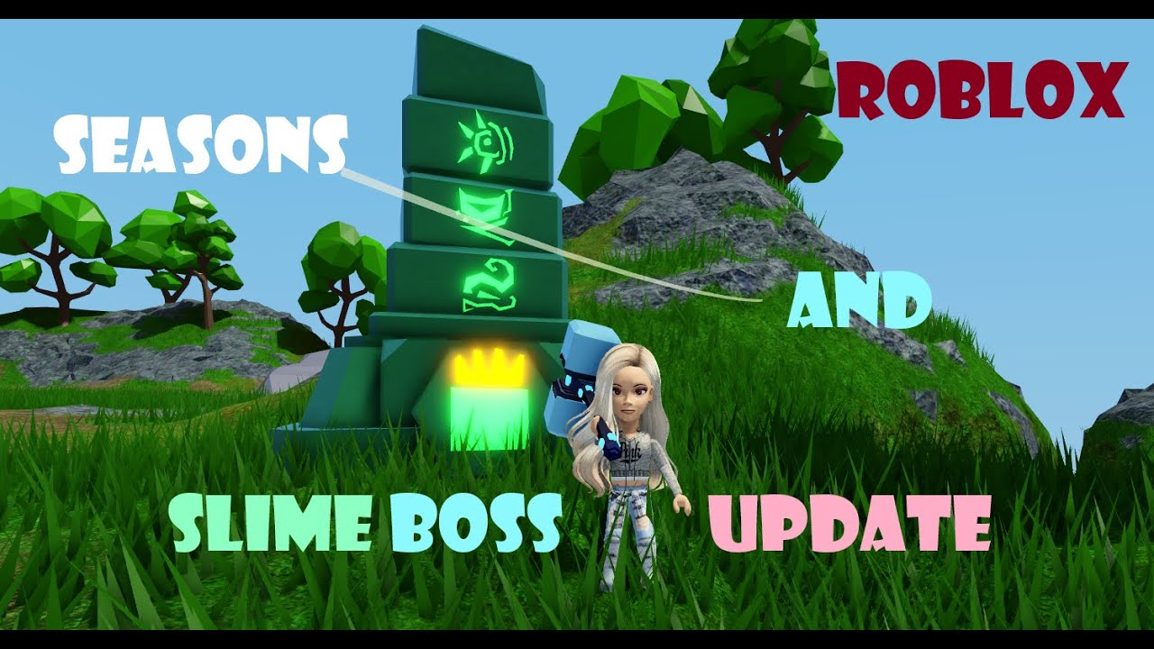 Roblox Islands : Weather and Slime Mob Boss Update - YouTube