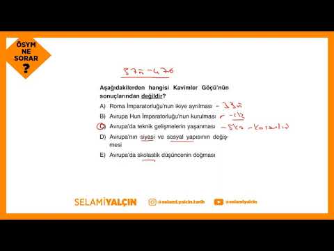 İSLAM ÖNCESİ TÜRK TARİHİ SORU ÇÖZÜM