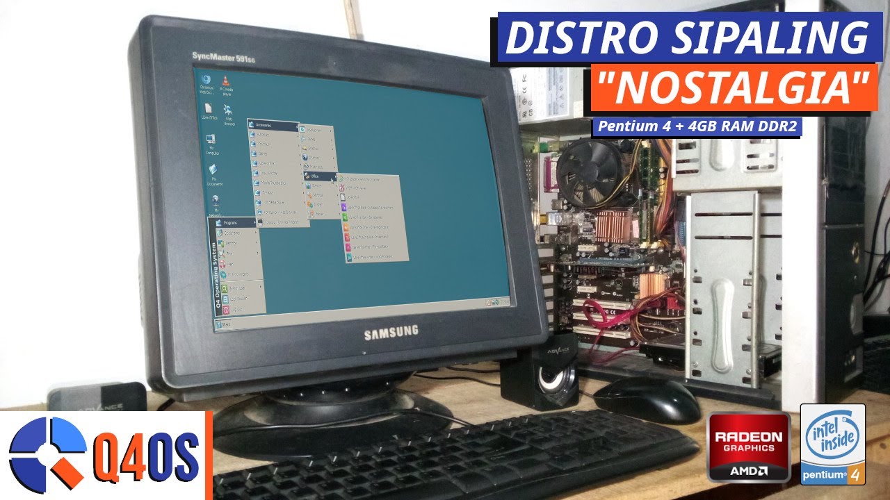 Ngapain PC Jadul Pake Linux? Q4OS 6 Andromeda - YouTube