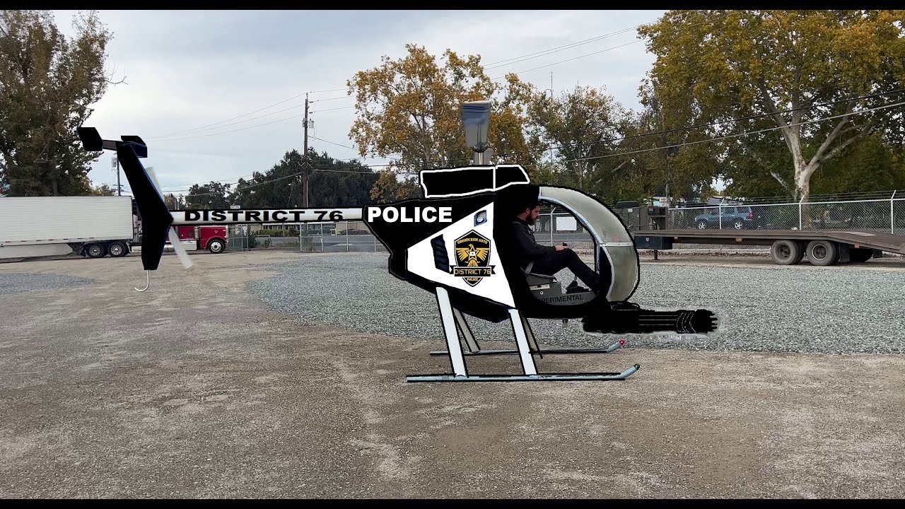 Project: D76 Police Helicopter?! | Crown Rick Auto - YouTube