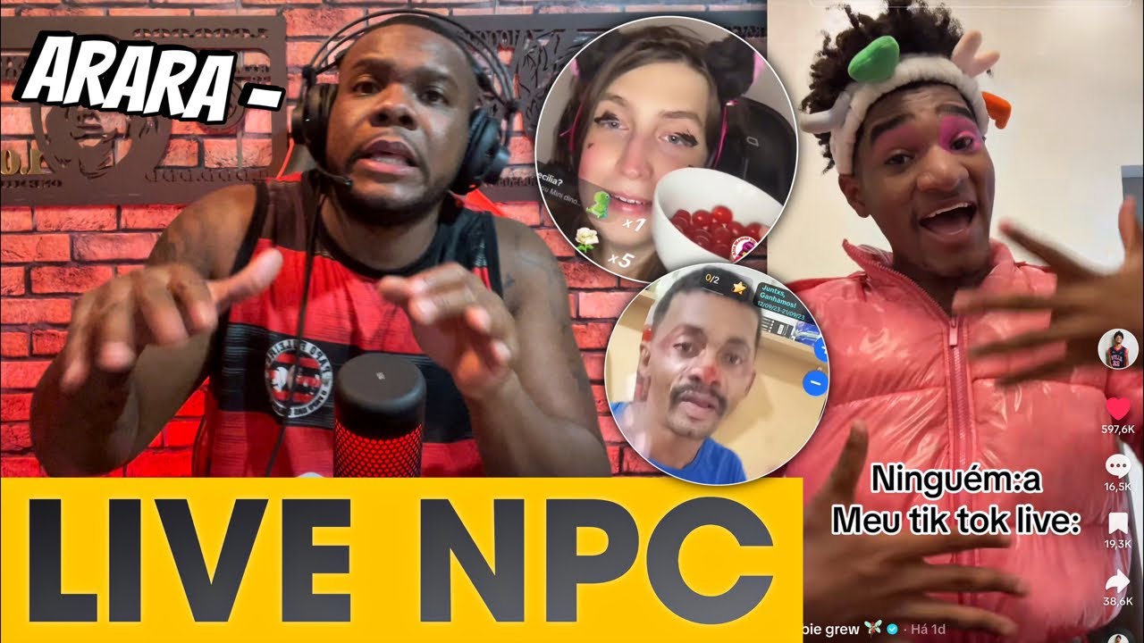 MINHA PRIMEIRA LIVE NPC ! 🫣 - YouTube