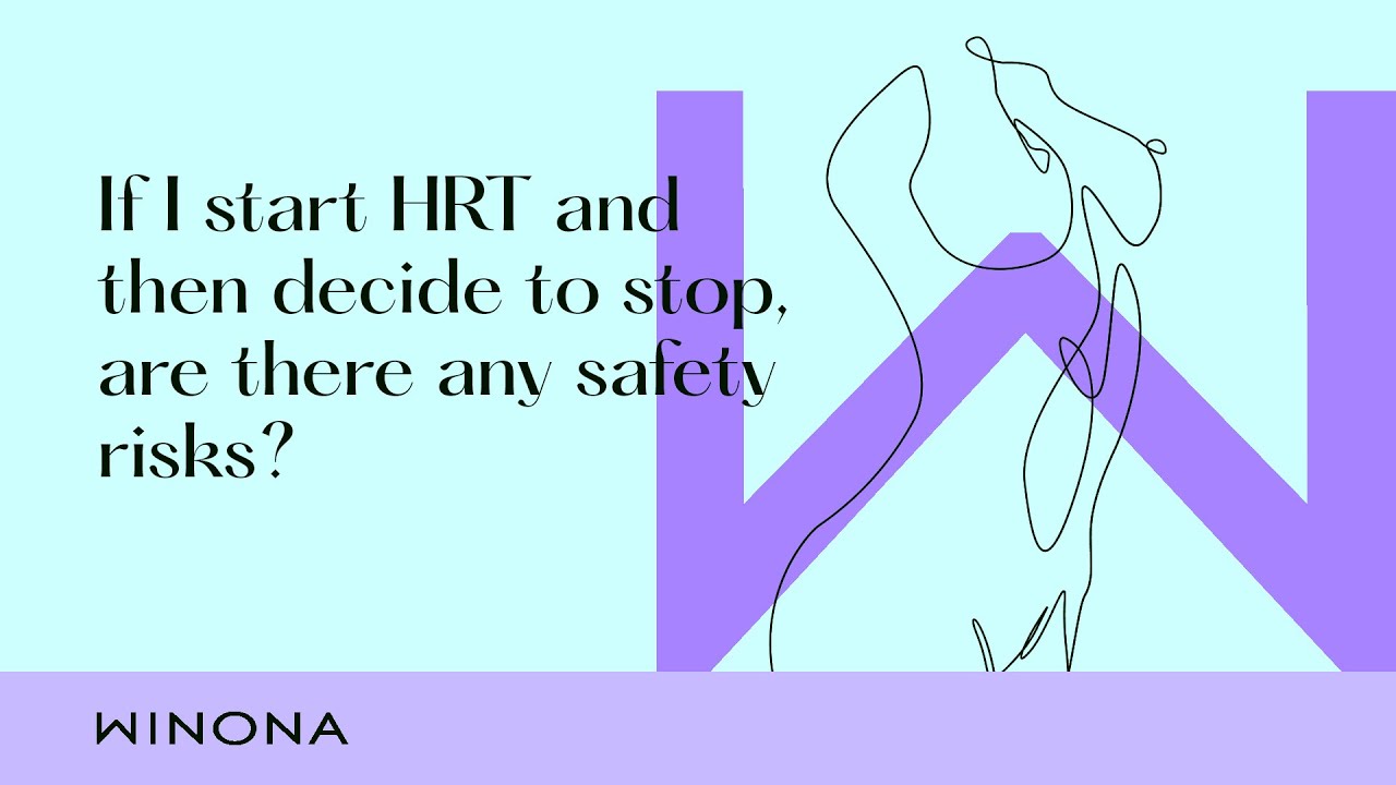 What Are the Safety Risks of Stopping HRT? - YouTube