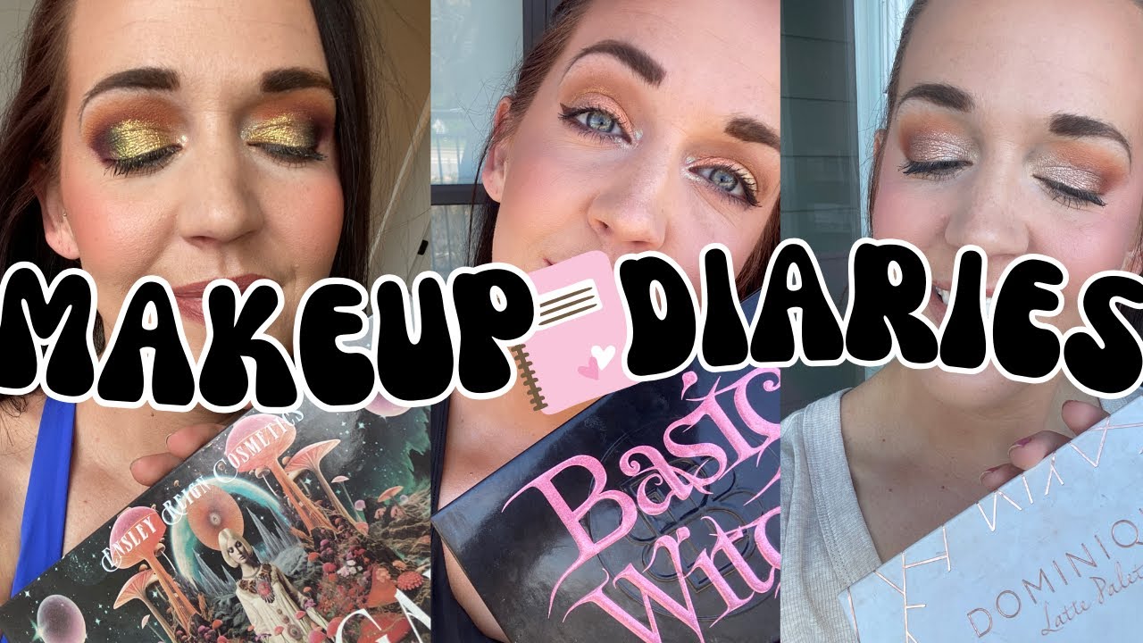 📔 Makeup Diaries 💋 Episode #4 - 7 Days of Makeup Looks - YouTube