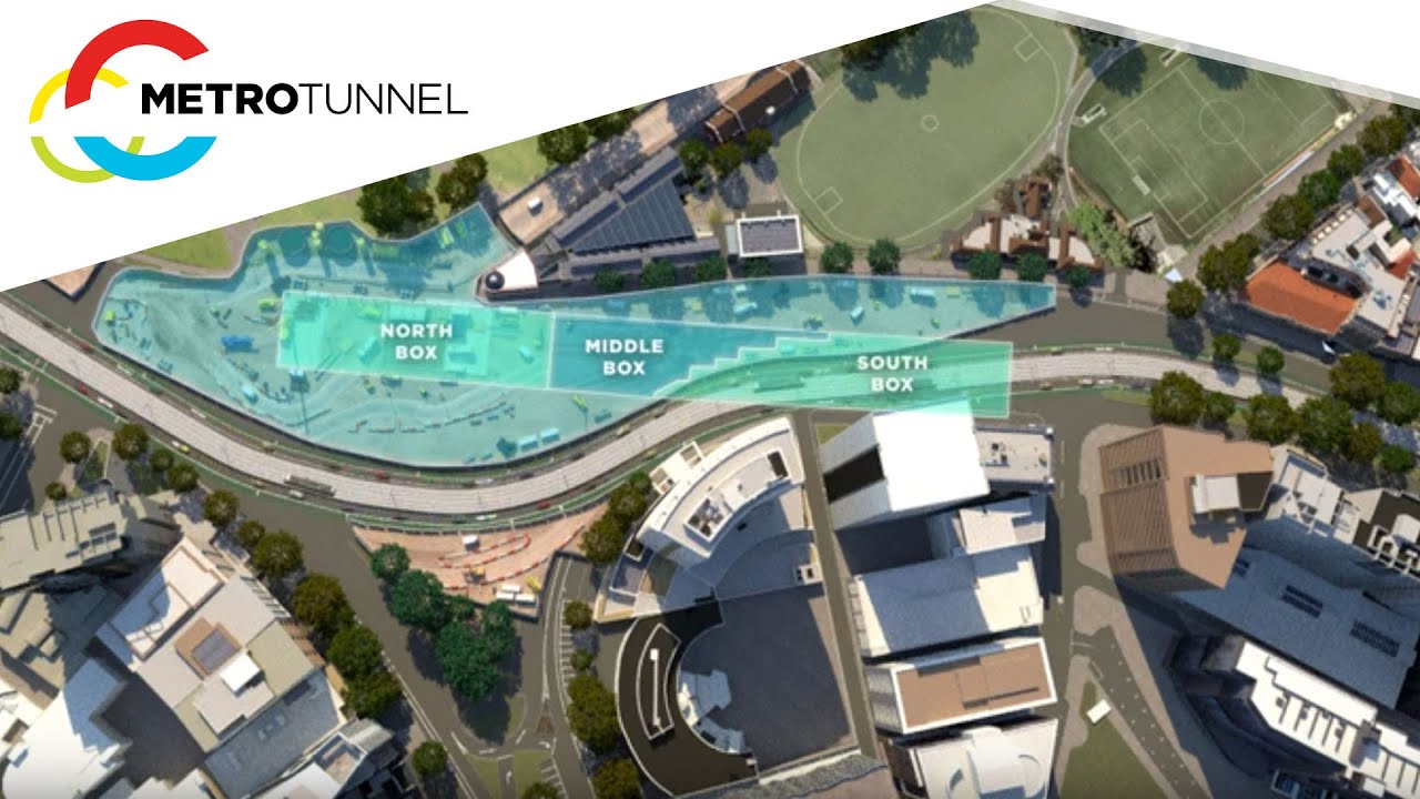 St Kilda Road realignment, October 2019 - YouTube