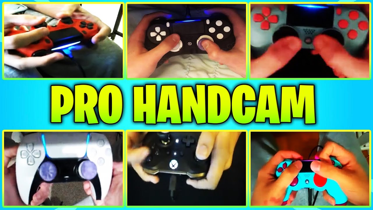 Handcam of Pro Fortnite Players - YouTube