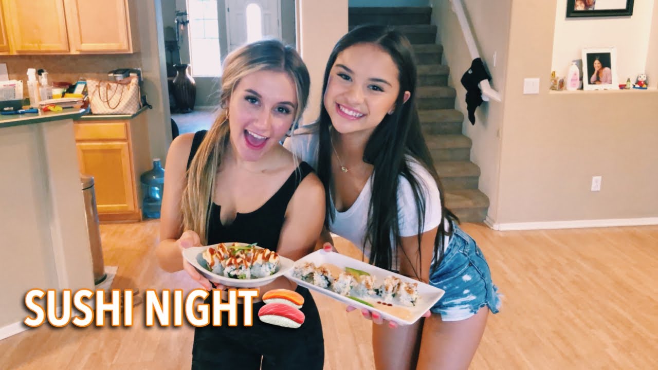 make your own sushi night! - YouTube