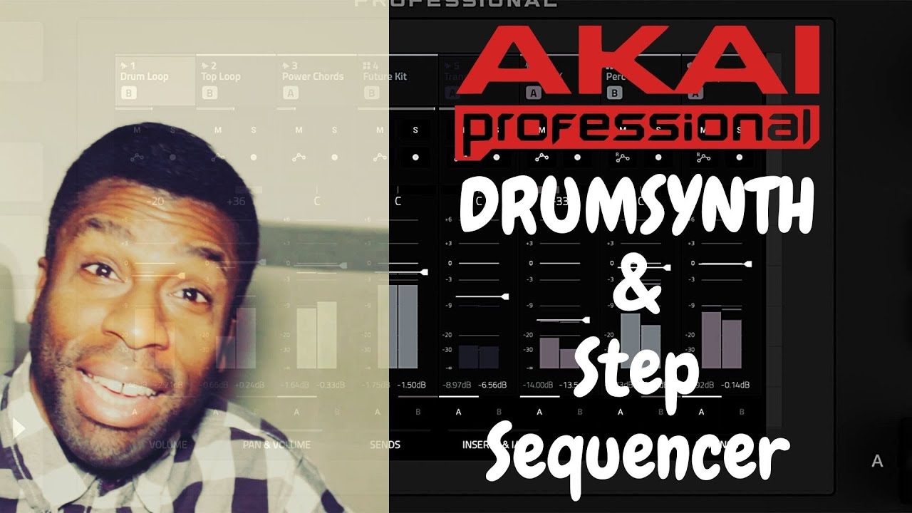 Akai 3.06 - DrumSynth X Step Sequencer - YouTube