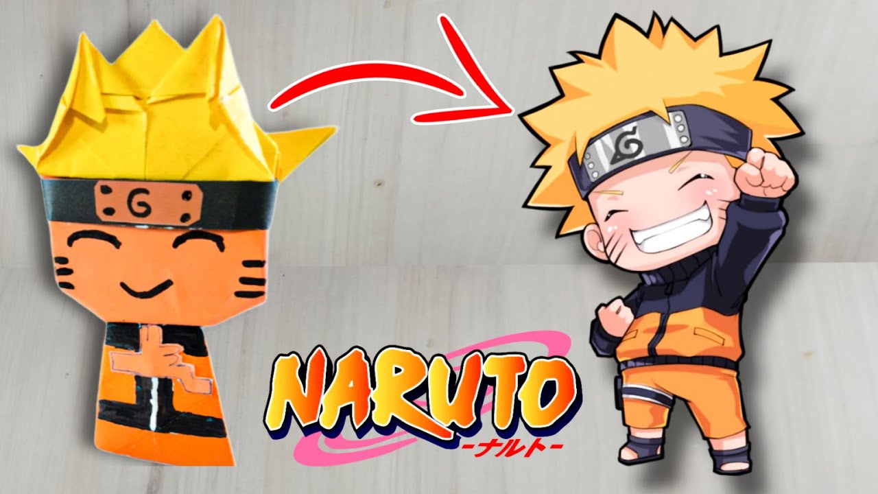 DIY_How to make a paper origami Naruto|NARUTO|origami ️🤩 - YouTube