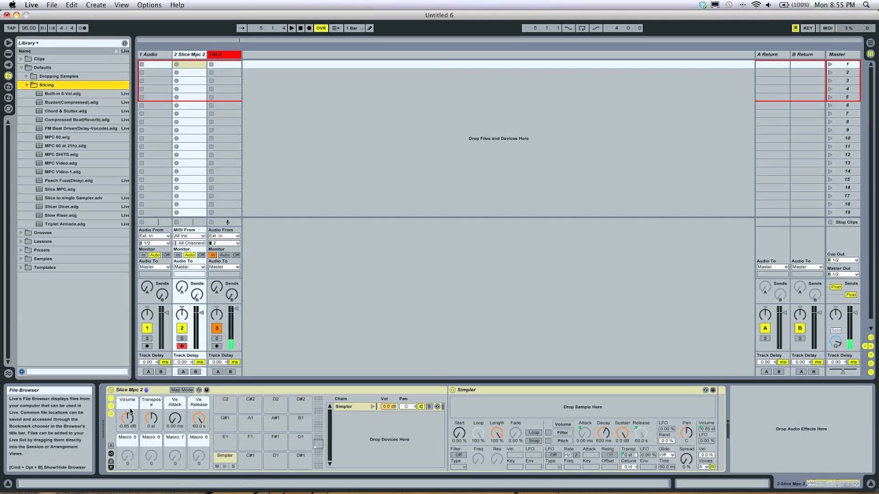 Ableton Live Tutorial - Chopping Samples - YouTube