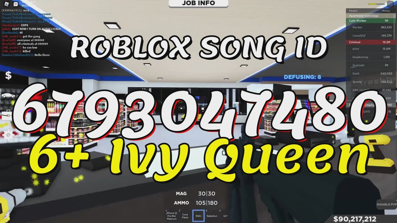 6+ Ivy Queen Roblox Song IDs/Codes - YouTube
