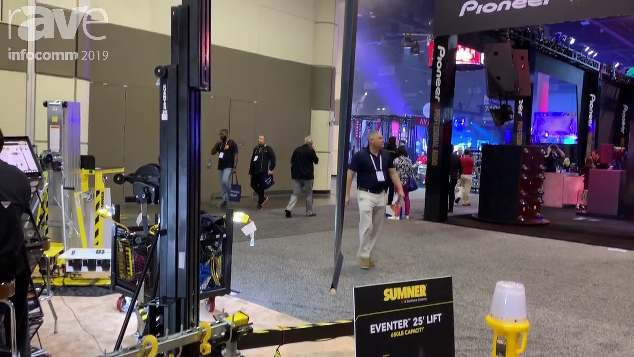 InfoComm 2019: Southwire Showcases Sumner Eventer 25, a 25-Foot Lift ...