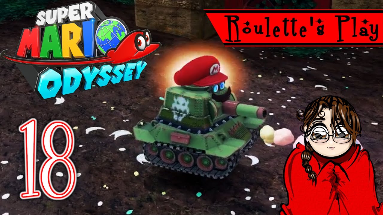 I'm a tank! - Super Mario Odyssey Gameplay Pt 18 - Roulette's Play ...