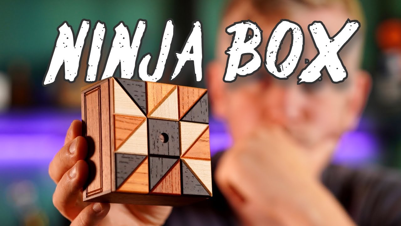 Solving The $300 Ninja Puzzle Box! - YouTube