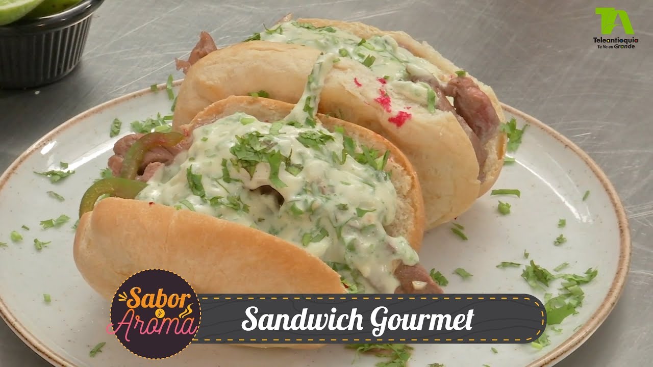 Aroma y Sabor, Sandwich gourmet - Teleantioquia - YouTube