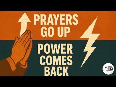 Prayers Go Up, Power Comes Back | Harold Ellerbe | Irby Street Church ...