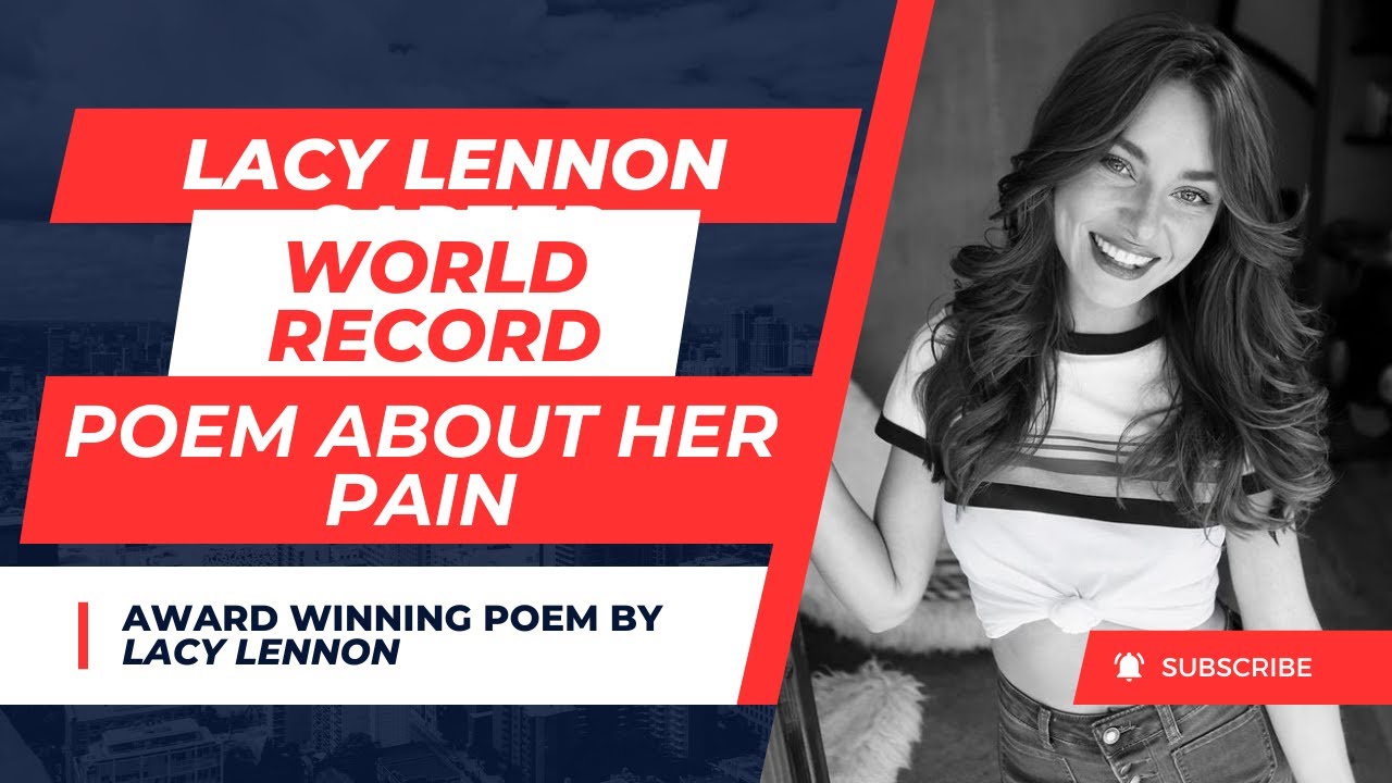 Lacy Lennon wrote a Poem that everybody should listen | Lacy Lennon ...