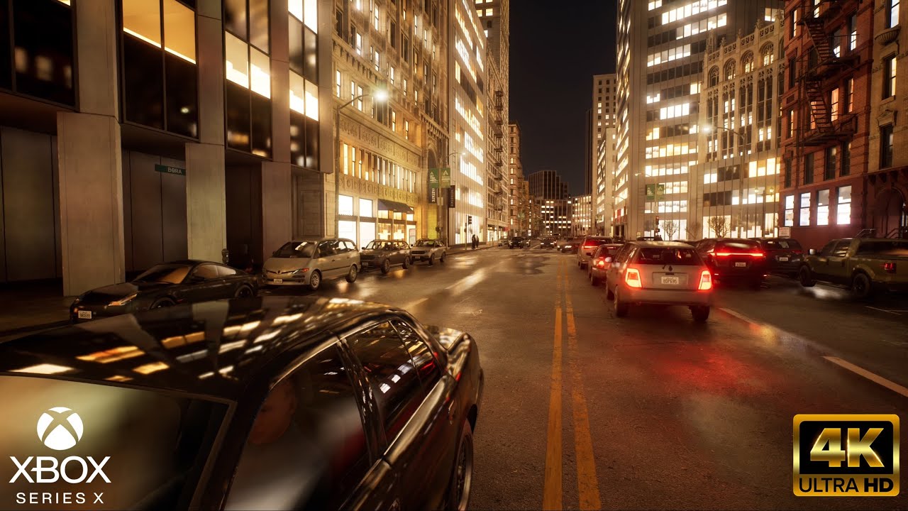 The Matrix Awakens Scenery 2 4K UltraHD Night Mode - YouTube