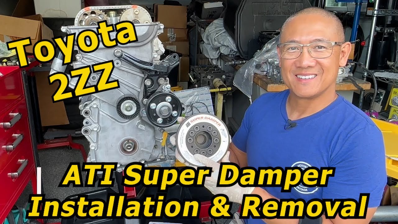 ATI Super Damper Installation and Removal - Toyota 2ZZ - Part Number ...