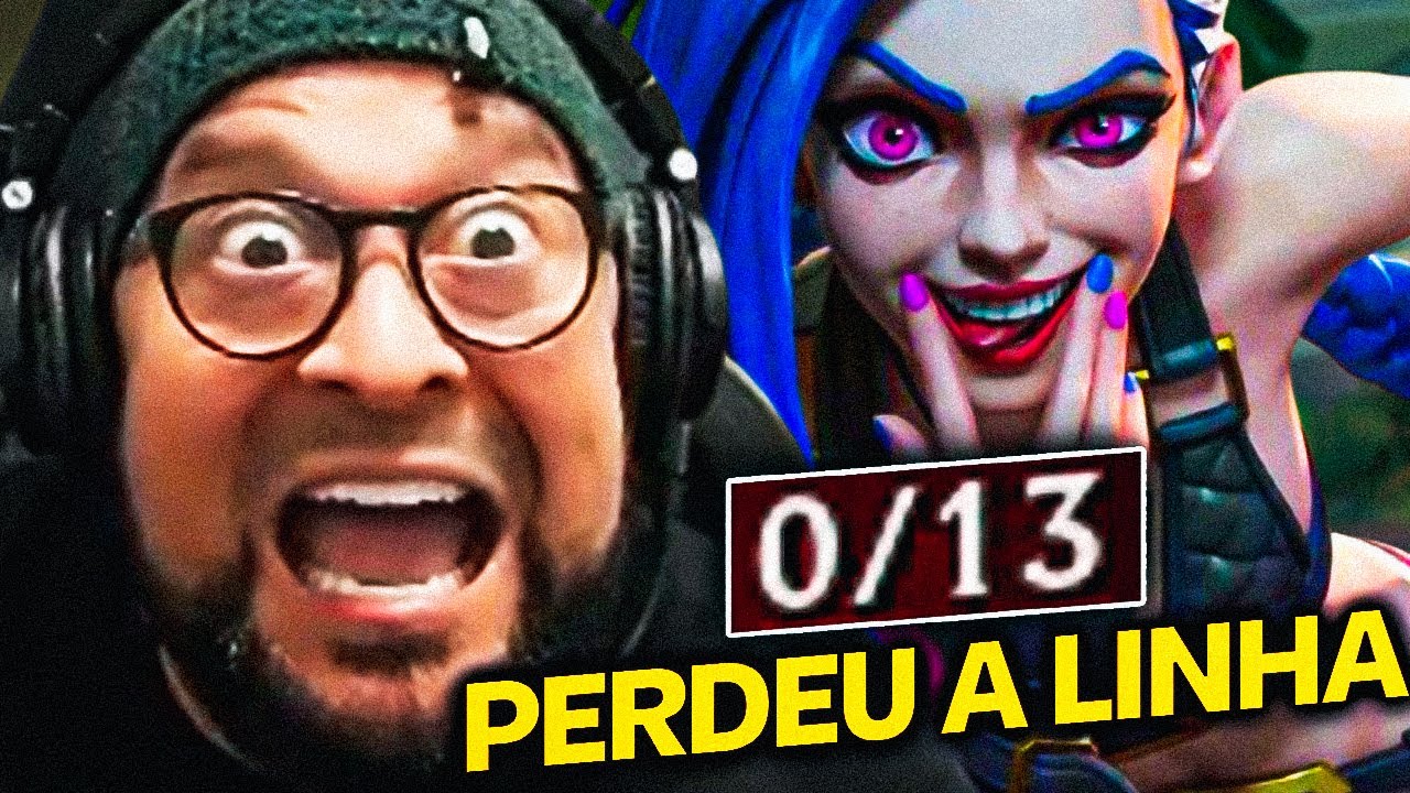 ELE CONSEGUIU FICAR 0/13 DE JINX E O GORDOX CORINGOU | League of ...