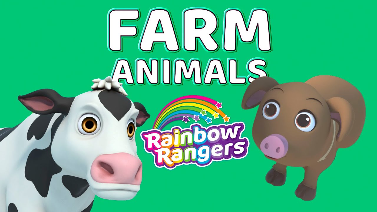 Farm Animals Compilation | Rainbow Rangers - YouTube