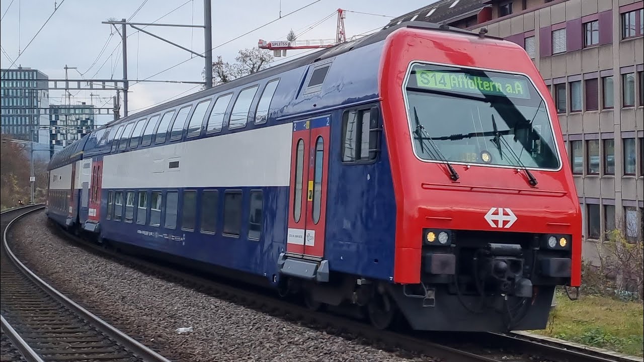 SBB DPZ einfahrt in Zürich Oerlikon - YouTube